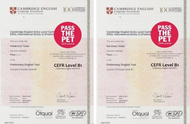 PET là gì? Cách luyện thi PET hiệu quả - OUTEREF